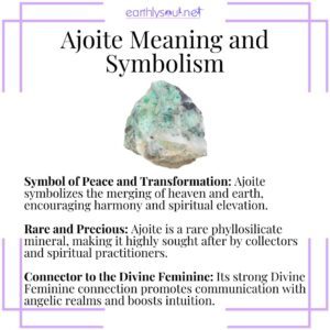 Ajoite Meaning: Nurturing Emotional Healing and Spiritual Growth