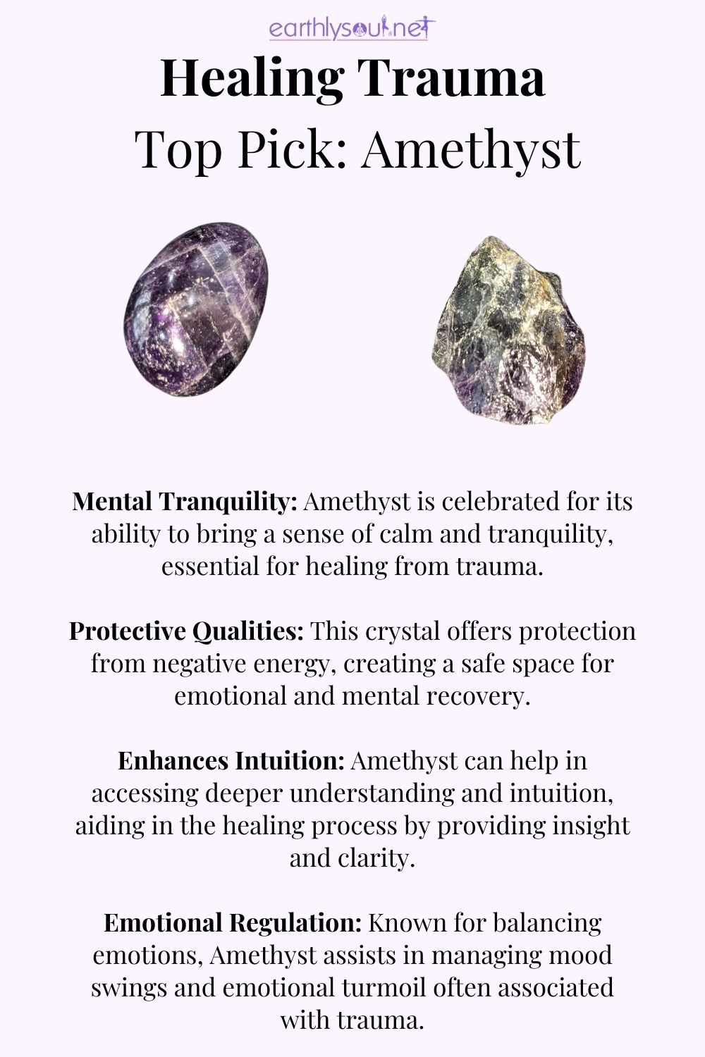 Crystals For Healing Trauma: A Comprehensive Guide to Soothing Past Wounds