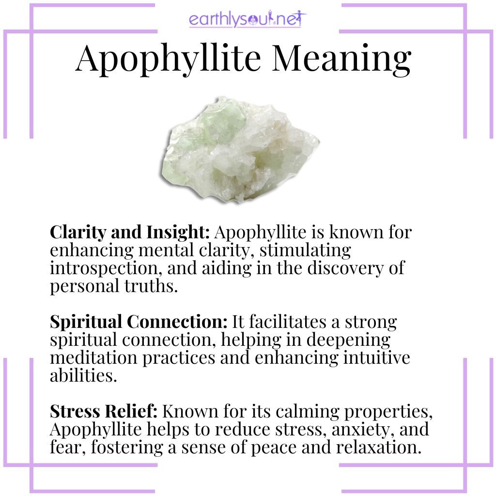 Apophyllite Meaning: Unveiling the Mystique Of It's Healing Properties ...
