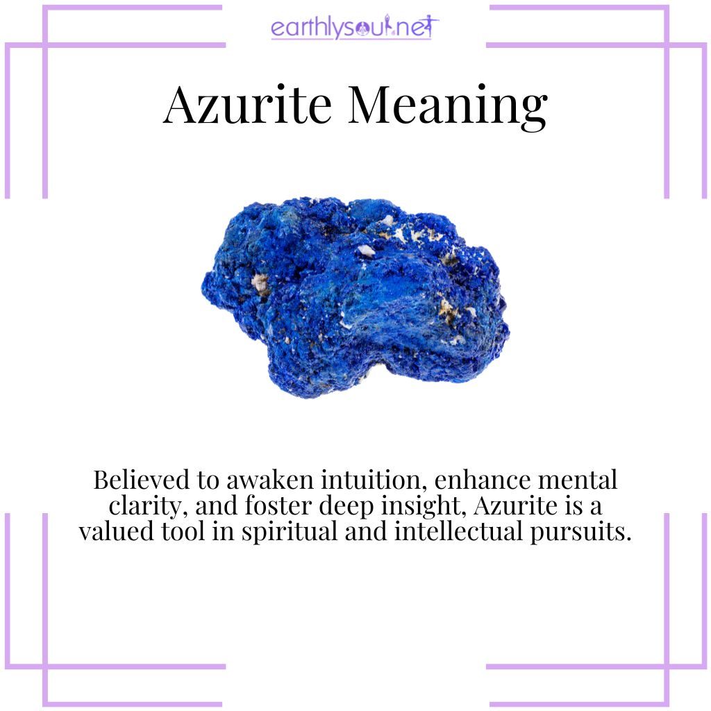Azurite Meaning: Awakening Intuition, Mental Clarity, and Deep Insight