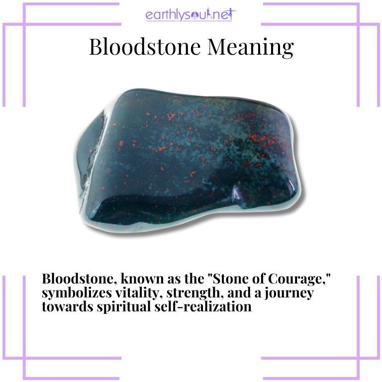 Bloodstone Meaning: Your Ultimate Guide To Courage, Wisdom, And Vitality