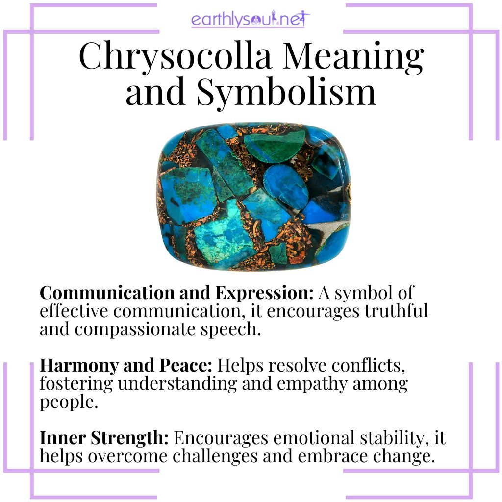 Chrysocolla Meaning: Embracing the Stone of the Goddess for Healing and Harmony