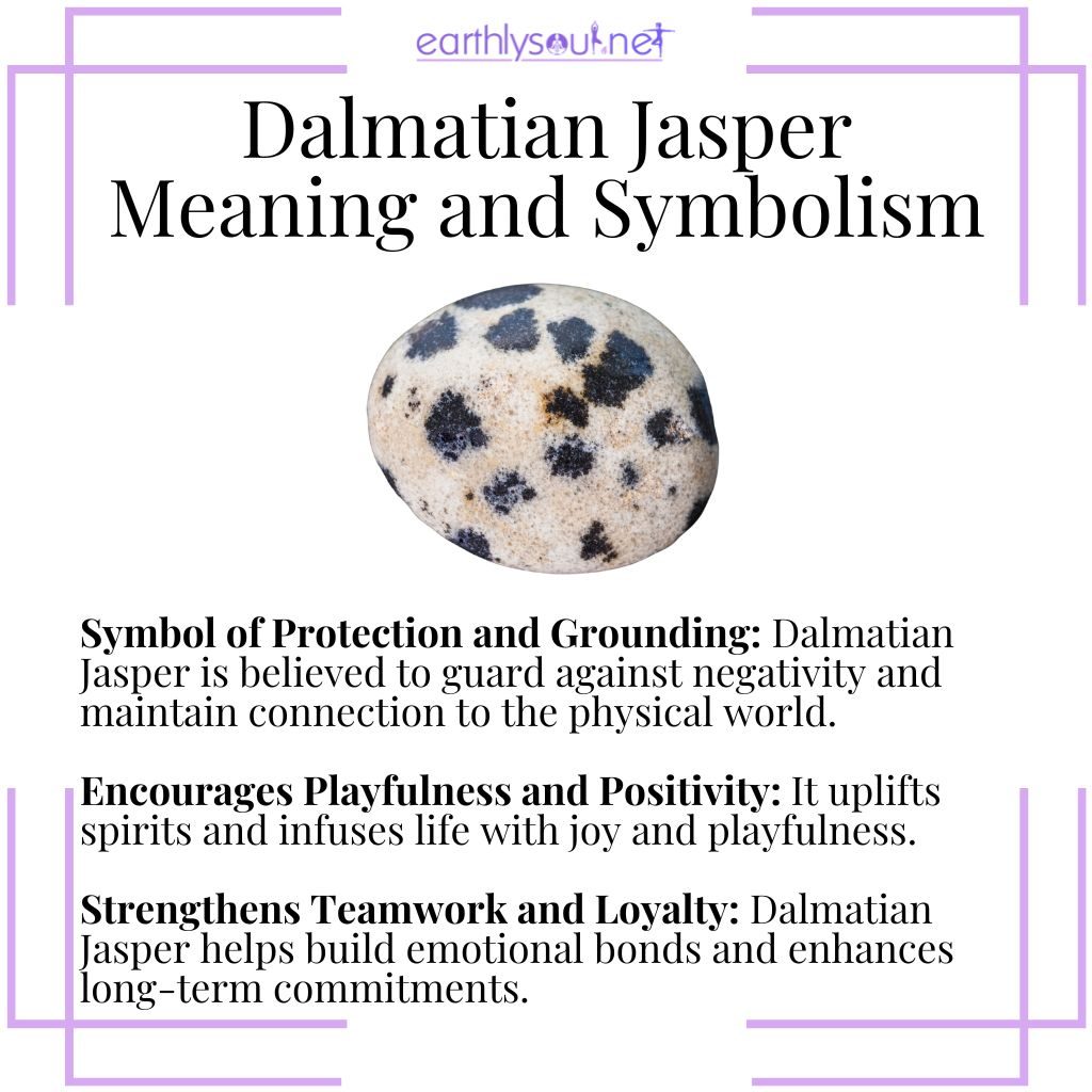 Dalmatian Jasper Meaning: Unleashing the Playful Spirit and Grounded ...