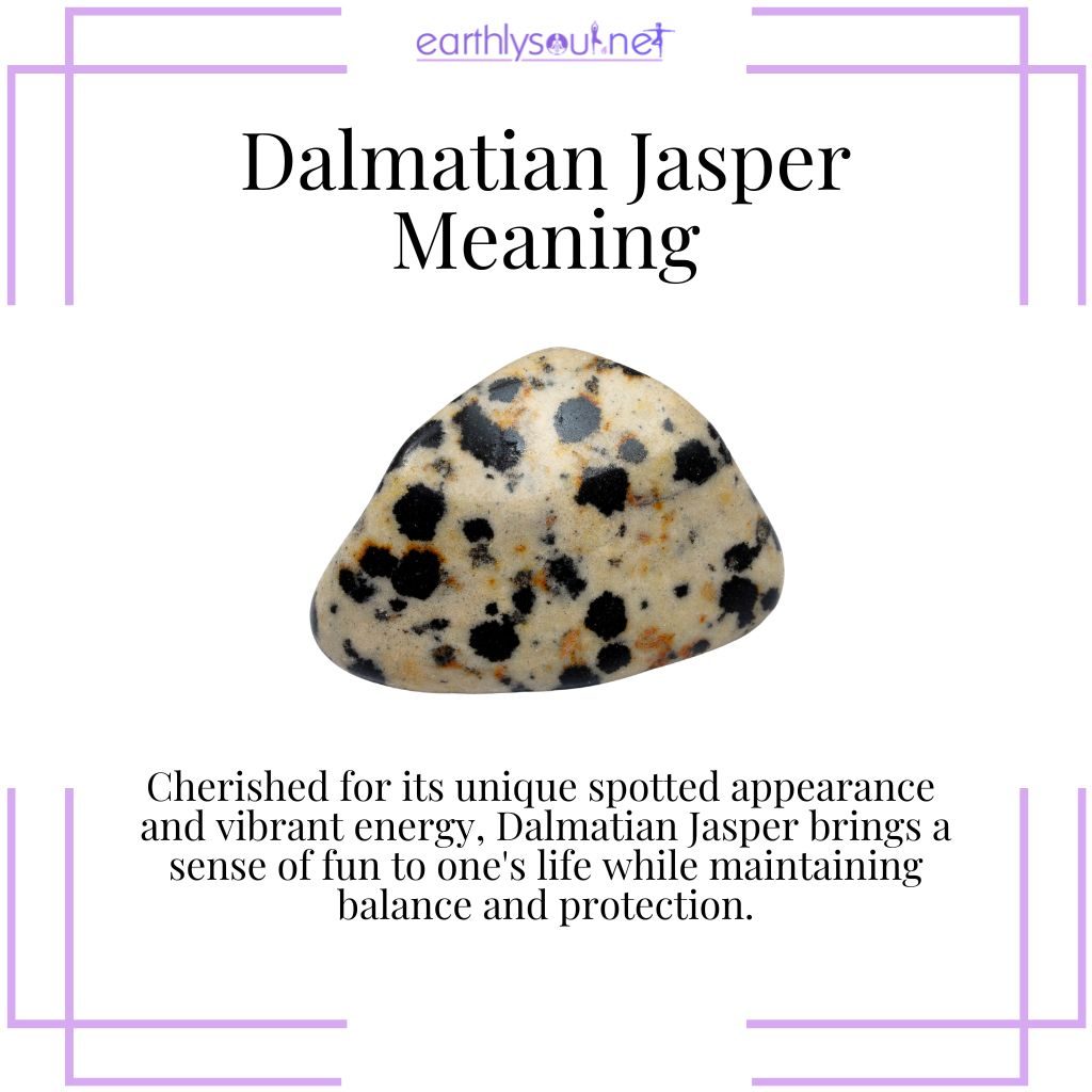 Dalmatian Jasper Meaning: Unleashing the Playful Spirit and Grounded ...