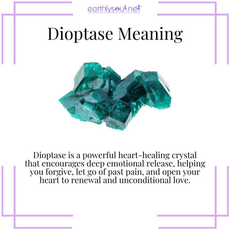 Dioptase Meaning: Healing the Heart Through Forgiveness, Strength, and ...