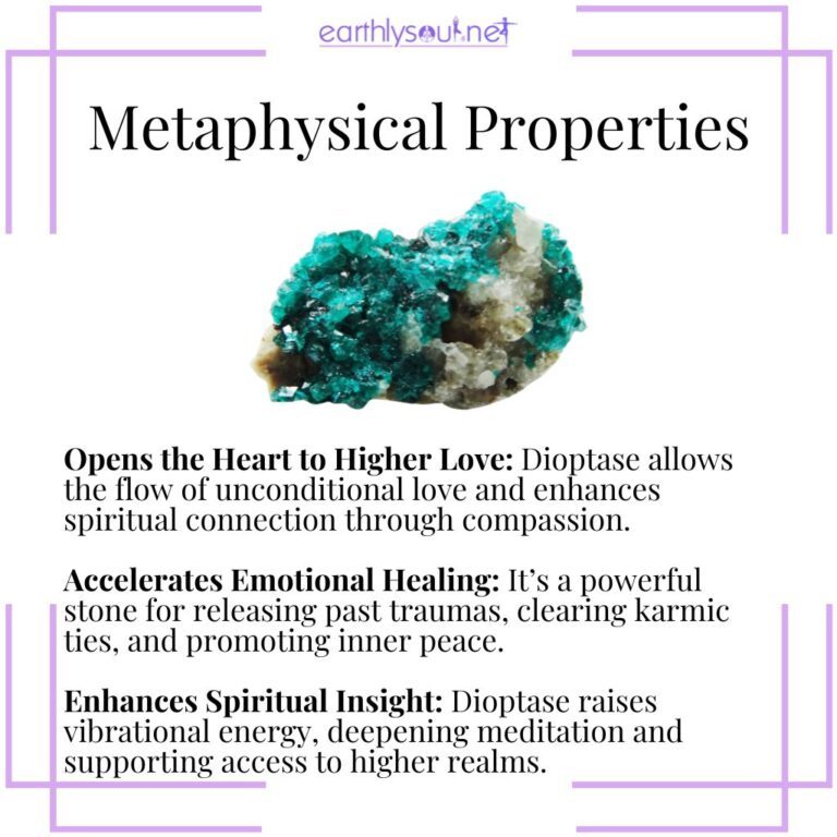 Dioptase Meaning: Healing the Heart Through Forgiveness, Strength, and ...