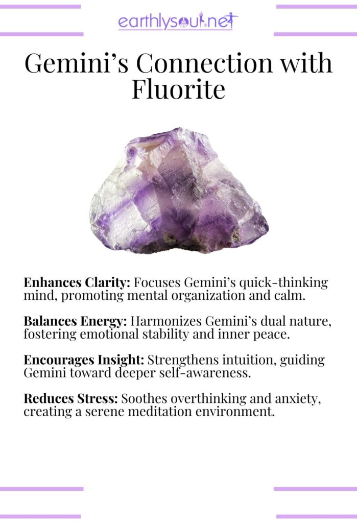 Crystals For Gemini: Channel Your Cosmic Energy and Dual Nature