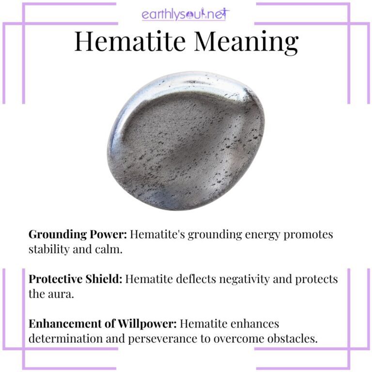 Hematite Meaning: Unveiling Its Mystical Grounding and Protective Energies