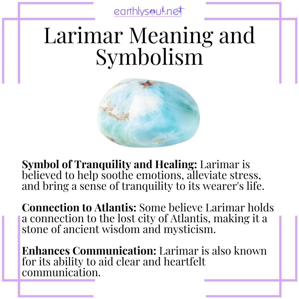 Larimar Meaning: Exploring the Calming and Mystical Powers of the ...