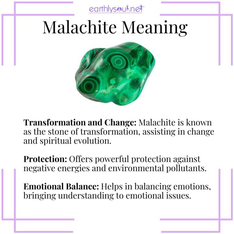 Malachite Meaning: Deep Energy Purification and Positive Transformation