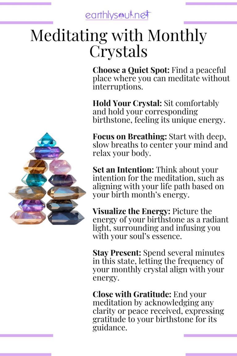 Spiritual Crystals By Month: How Each Month Speaks Through Crystal Energy