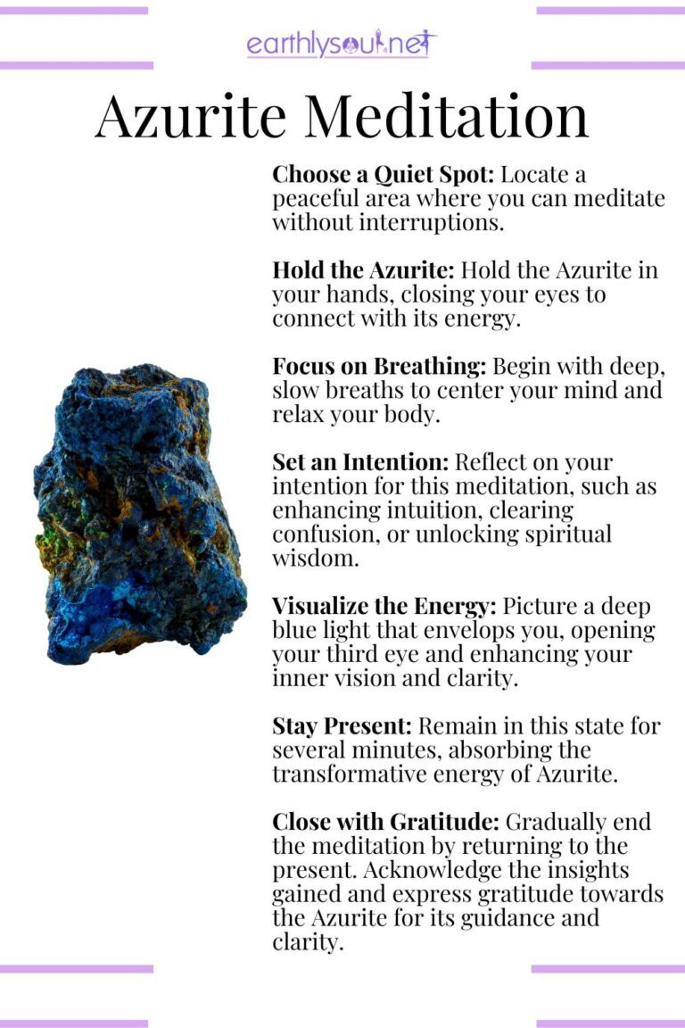 Azurite Meaning: Awakening Intuition, Mental Clarity, and Deep Insight