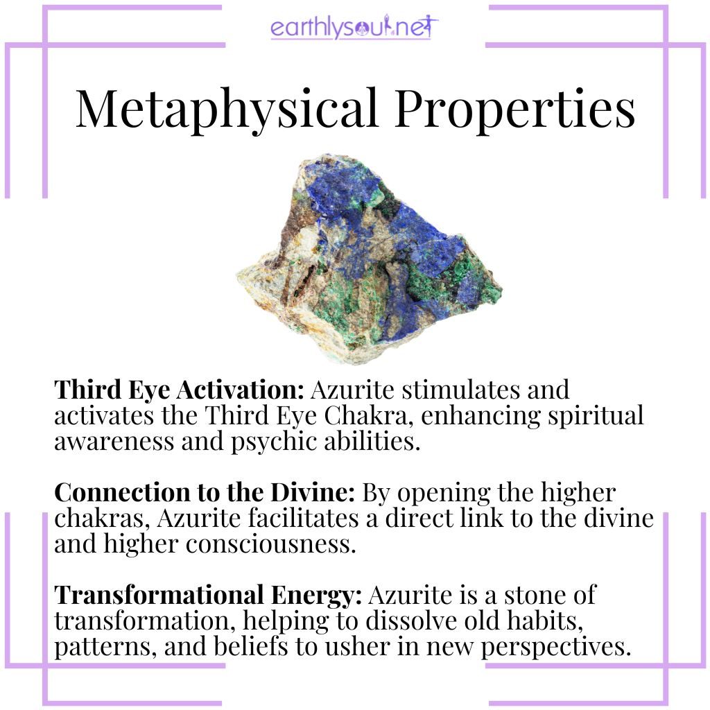 Azurite Meaning: Awakening Intuition, Mental Clarity, and Deep Insight