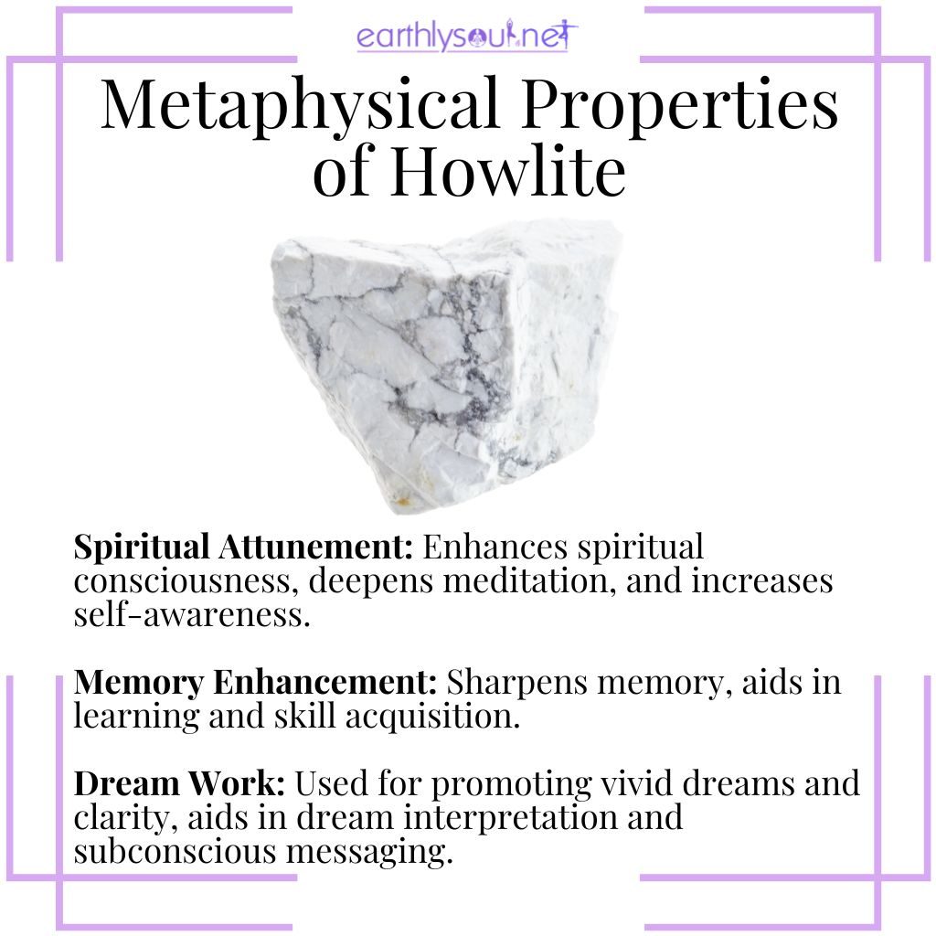 Howlite Meaning: Exploring the Calming Essence and Healing Powers
