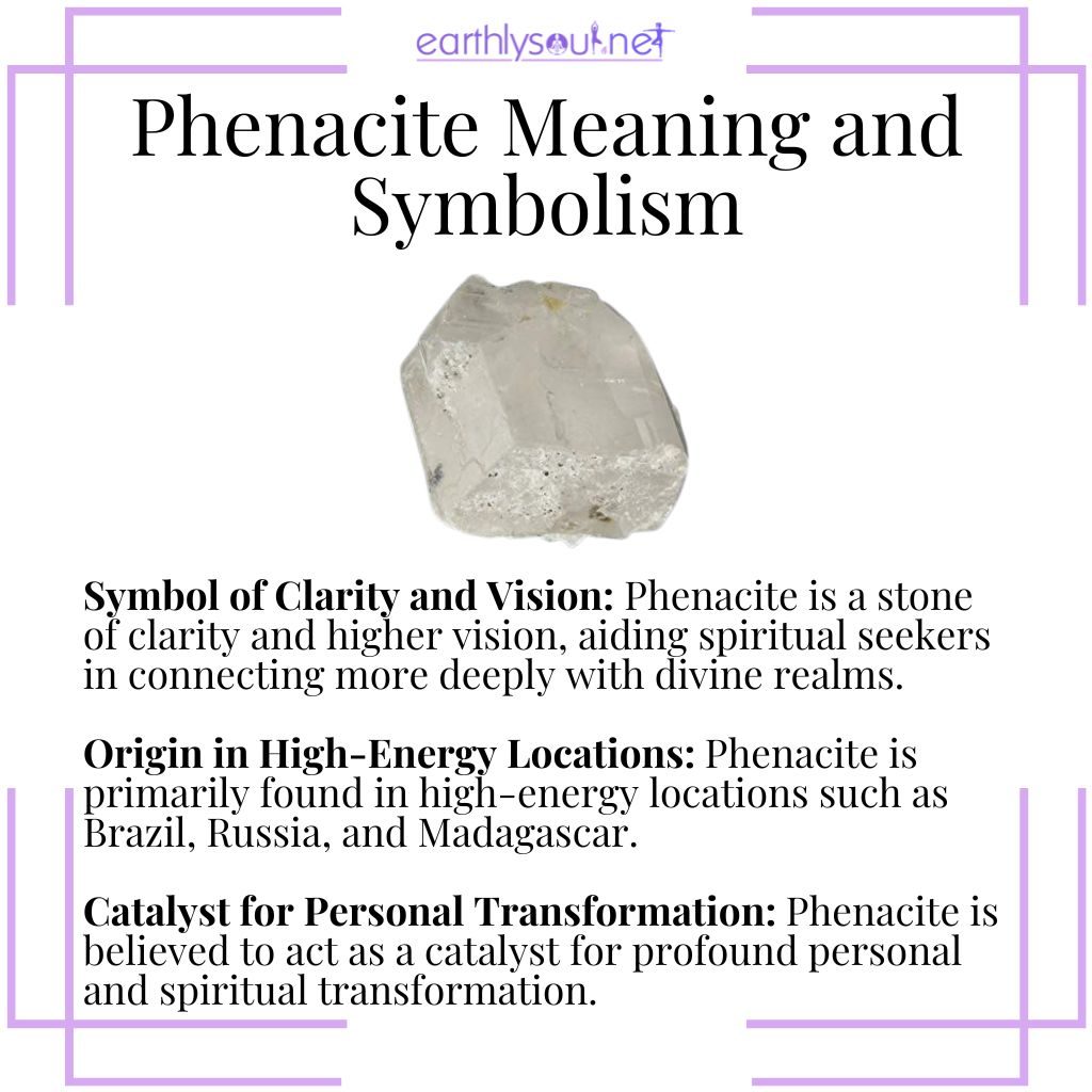 Phenacite Meaning: Unlocking Higher Consciousness and Spiritual Growth