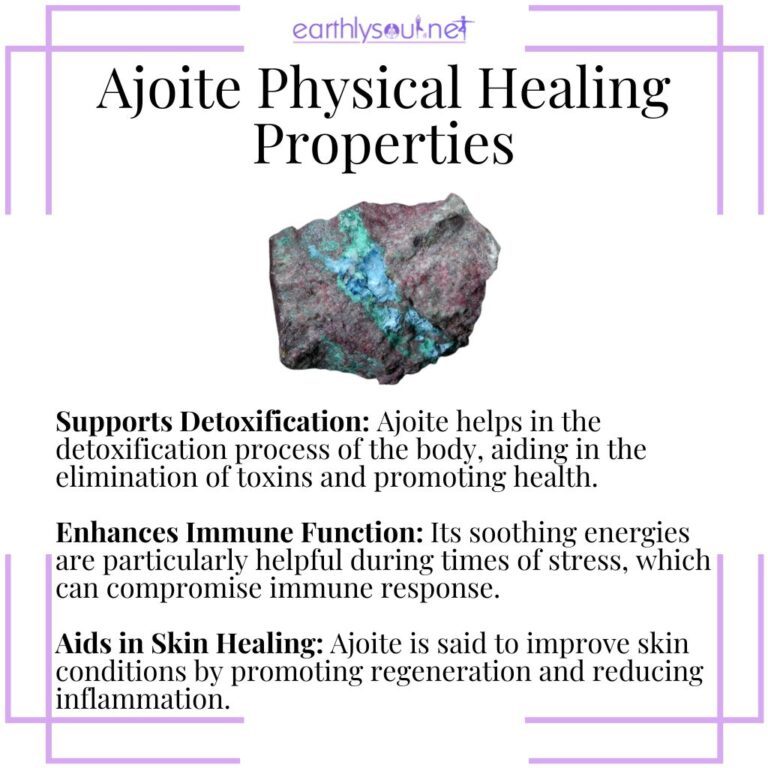 Ajoite Meaning: Nurturing Emotional Healing and Spiritual Growth