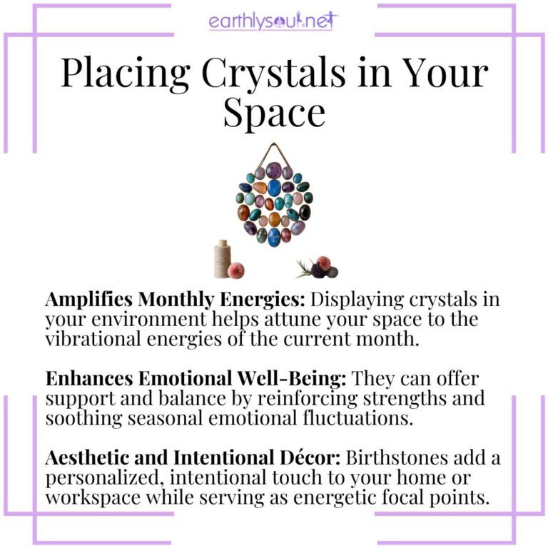 Spiritual Crystals By Month: How Each Month Speaks Through Crystal Energy