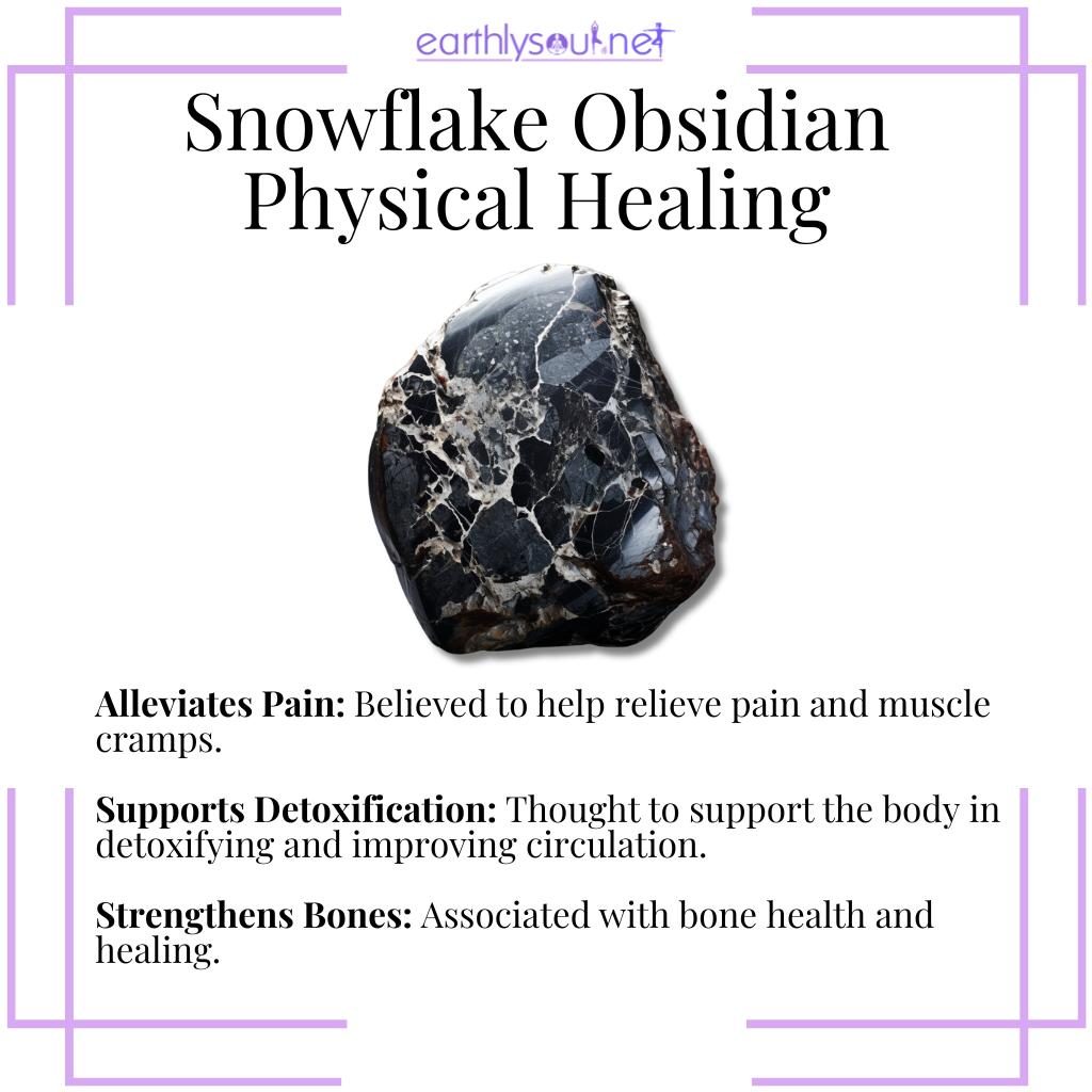 Snowflake Obsidian Meaning: Ultimate Guide To Balancing The Mind, Body ...