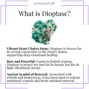 Dioptase Meaning: Healing the Heart Through Forgiveness, Strength, and ...