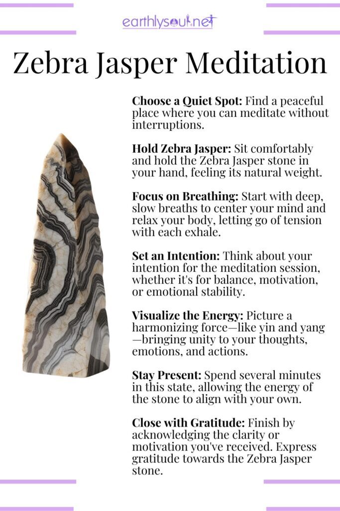 Zebra Jasper Meaning: Grounding Strength Through Yin and Yang Balance